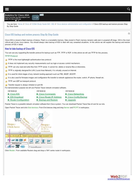 Copy Ios Flash To Tftp Server Download Free Pdf Router Computing