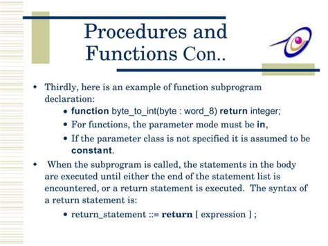 Vhdl Subprograms And Packages Ppt