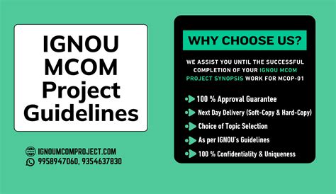 IGNOU MCOM Project Sample Pdf IGNOU MCOM Project
