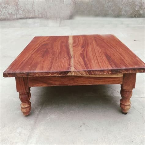 Brown Wooden Chowki At Rs 1400 Piece Luni Jodhpur Id 2851264148962
