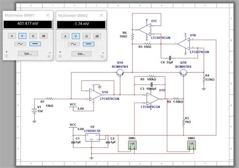 Current Log Amplifier Not Working In Software Simulation Qanda