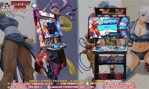 To Arcade Classics Sexy Gamer Girls Full Size Buildable Arcade Retrobabe Arcades