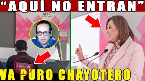 XOCHITL LE TUVO MIEDO A LOS YOUTUBERS LOS PROHIBIÓ EN SU MAÑANERA