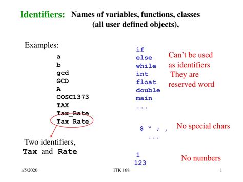 Ppt Java Basics Variables Assignments Operators Powerpoint