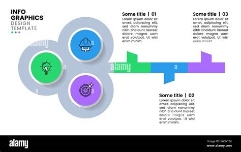 Infographic Template With Icons And 3 Options Or Steps Key Can Be
