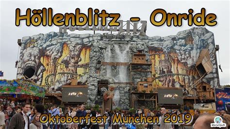 Höllenblitz Renoldi Onride Oktoberfest München 2019 YouTube