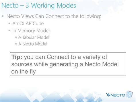 13 Panorama Necto 14 Building Models Visualization And Data Discovery Solution Ppt