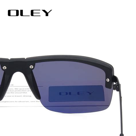 Oley Mens Frameless Polarized Sunglasses Classic Hd Pilot Uv400 Fuzweb