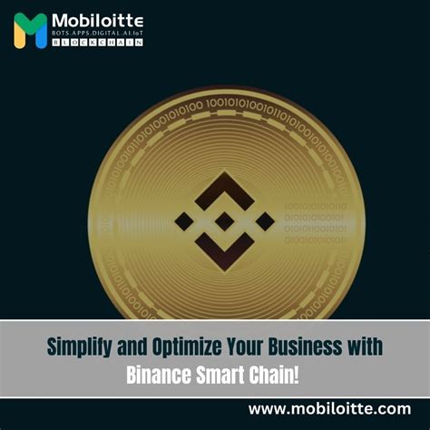 Mobiloitte On Linkedin Binance Smart Chain Development Company
