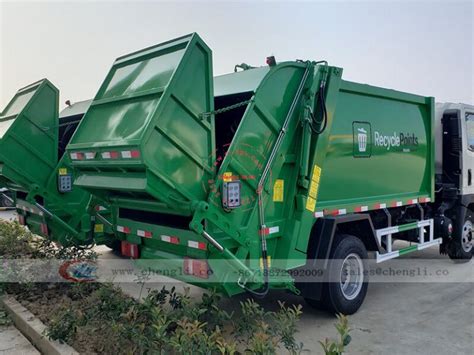 Howo 5000 6000 Liters Garbage Compactor Truck Chengli Special Automobile Co Ltd