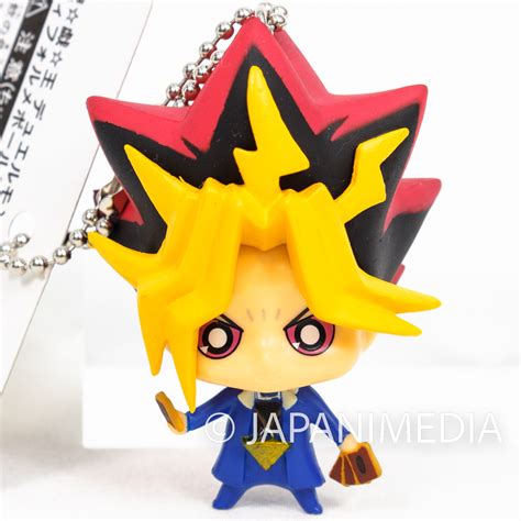 Yu Gi Oh Yugi Muto Yami Yugi Deformation Figure Ballchain Japan Anime