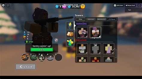Getting Engineer On Tower Defense Simulator Roblox Youtube