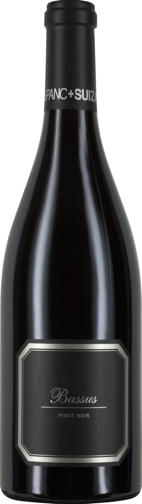 Hispanosuizas Bassus Pinot Noir Utiel Requena Do Schenk Weine