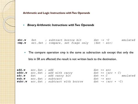 Ppt Architecture Of The Msp430 Processor Powerpoint Presentation