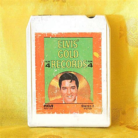 Elvis Gold Records Vol 4 1968 Etsy