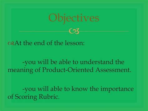 Product Oriented Assessment Forcesv Pptx