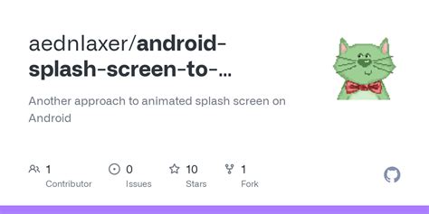 Github Aednlaxerandroid Splash Screen To Content With Animation