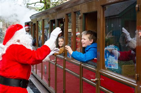 Talyllyn Railway Santa Special Visit Snowdonia