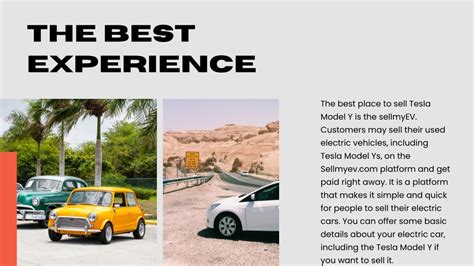 Ppt Find The Best Place To Sell Your Tesla Model Y Sellmyev