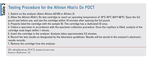Afinion Hba1c Dx Test