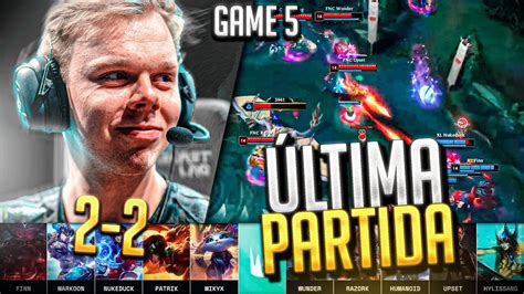 FNATIC JUEGA PARTIDA DE INFARTO PARA DEFINIR LA SERIE FNC Vs XL