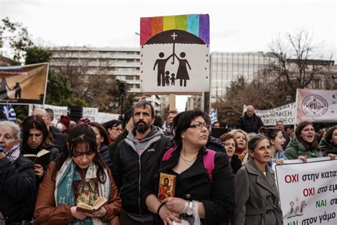 In Greece Same Sex Couples Await A Landmark Parliamentary Vote On