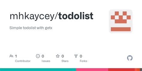 GitHub Mhkaycey Todolist Simple Todolist With Getx