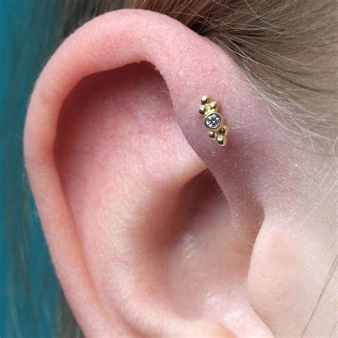 Forward Helix Piercing Dein Piercing
