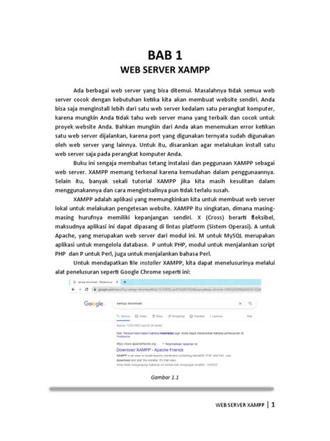 install xampp pdf