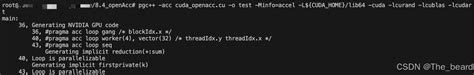 Cuda 学习笔记（六）openacc Csdn博客