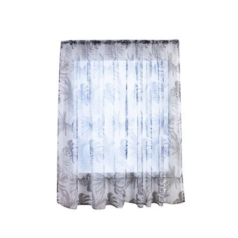 Jwdx Curtain Clearance Trees Sheer Curtain Tulle Window Treatment Voile