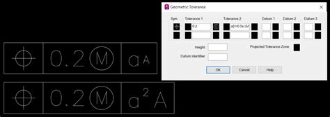 how to add subscript letters within a tolerance box autodesk community