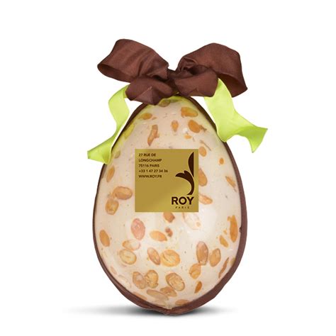 Nougat Easter Egg 300 G • Roy Chocolatier