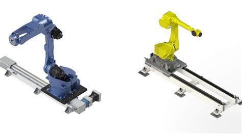 Extend The Reach Of Robots With Guide Wheel Based Robot Transfer Units Machine Design