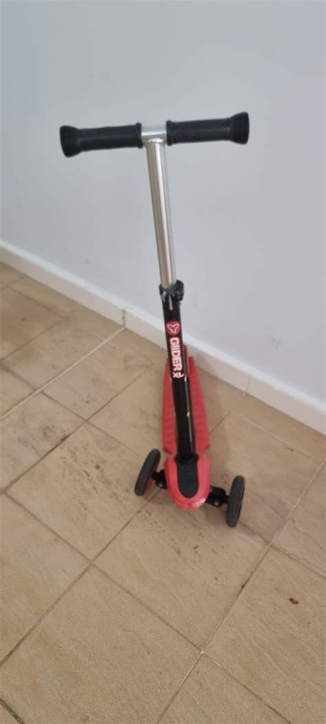 Yvolution Y Glider XL Scooter - Red, Sports Equipment, Sports & Games ...
