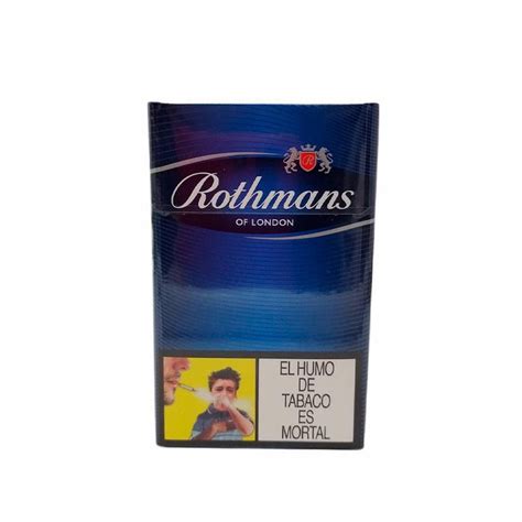 Cigarrillos Rothmans Azul X20 Cigarrillos