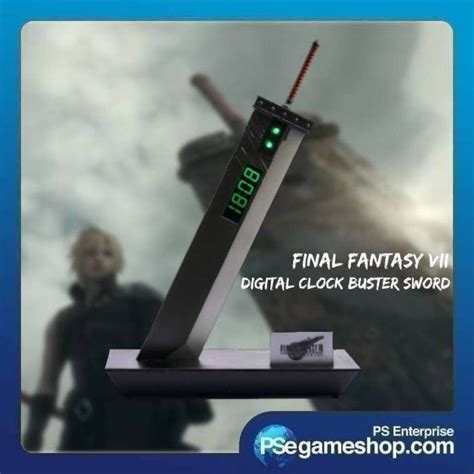 Promo Final Fantasy Vii Remake Digital Clock Buster Diskon 50 Di