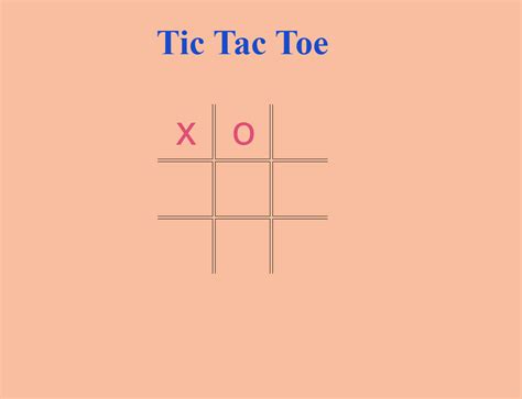Github Priyanshu2410tic Tac Toe Game