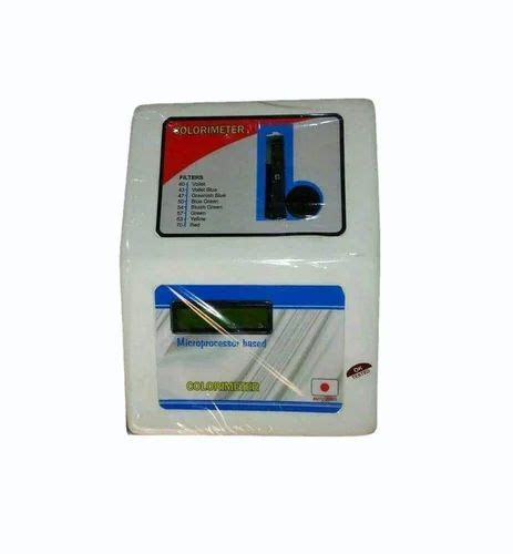 Portable Colorimeter Microprocessor Based 680nm At ₹ 6350 Piece In Ambala