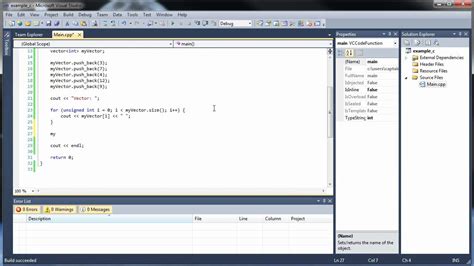 C Tutorial 18 Vectors And Vector Functions Youtube