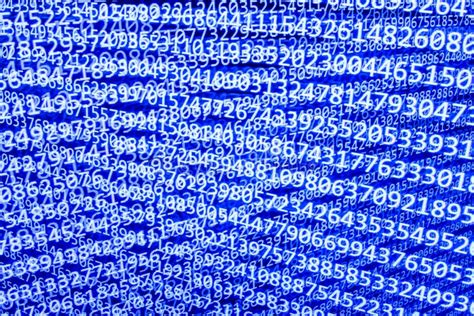 Abstract Data Bits Stream Background Stock Illustration Illustration Of Futuristic Computer