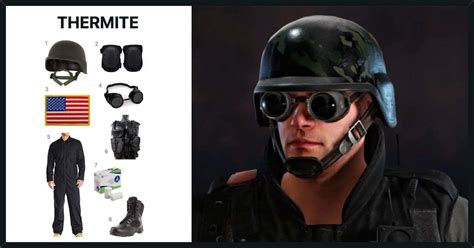 Download Rainbow Six Siege Thermite In Action Wallpaper