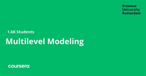 Multilevel Modeling Coursya