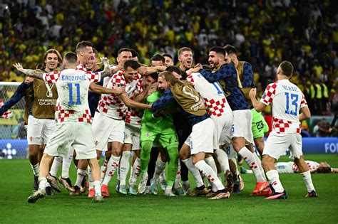 Minutes From Elimination Croatia Roars Back To Eliminate Brazil The