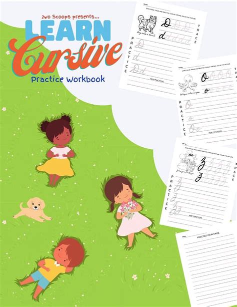 Learn Cursive Practice Workbook With Cursive Alphabet And Coloring Book Pictures Cursive
