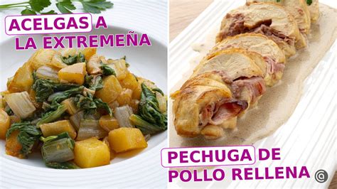 Receta de pechugas de pollo rellenas al horno por Karlos Arguiñano