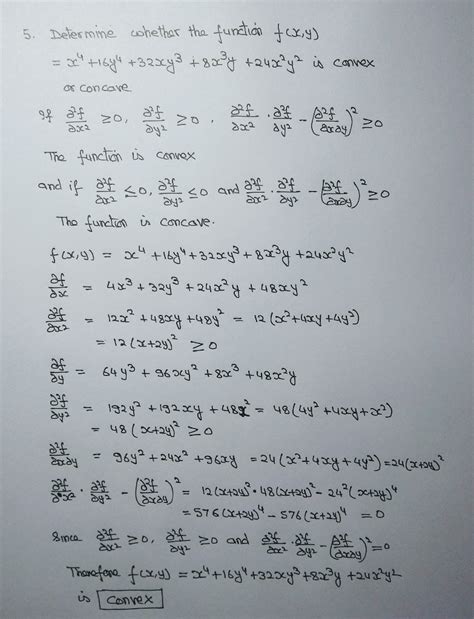 solved compute the hessian of the function f x y x y
