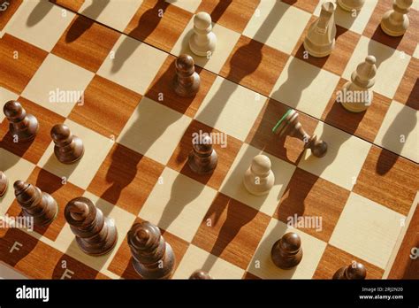 In Chess En Passant The Capture By A Black Pawn Of An White Enemy Paw