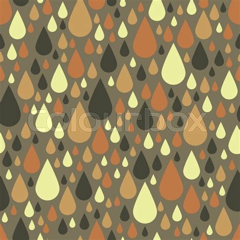 Drop Seamless Pattern Stock Vector Colourbox
