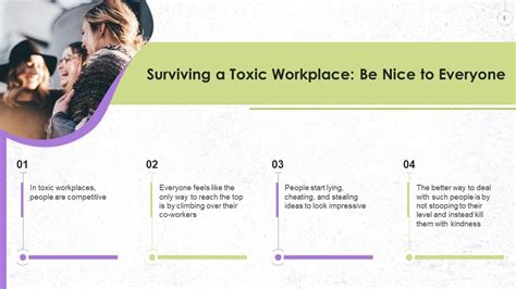 Strategies To Survive A Toxic Workplace Training Ppt Ppt Template